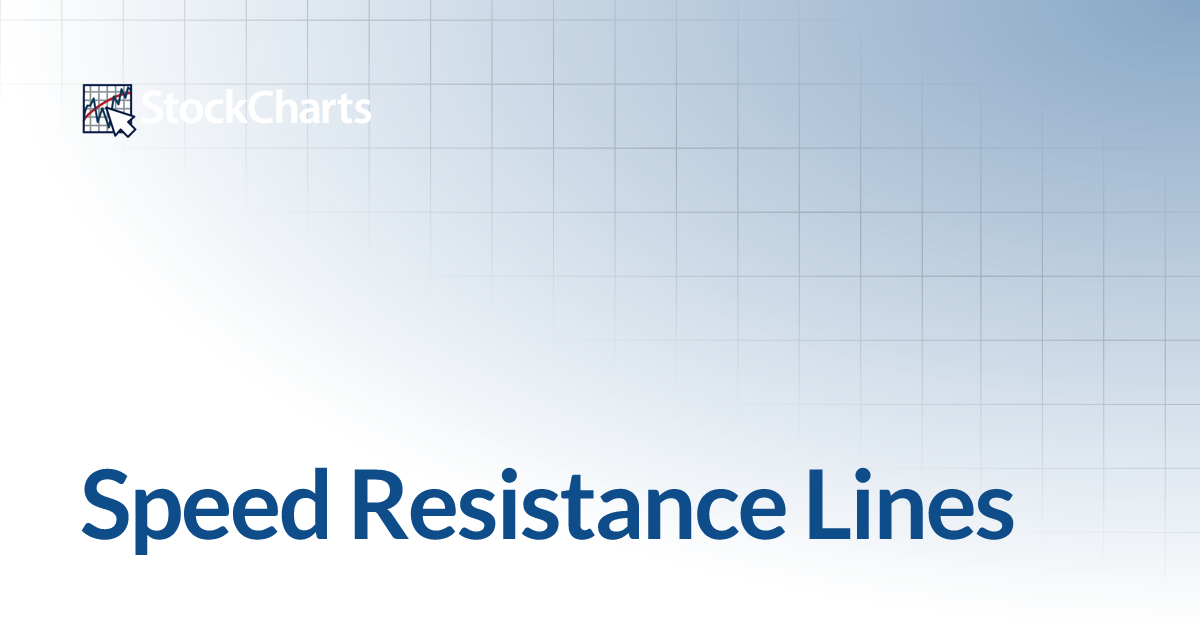 Speed Resistance Lines | ChartSchool | StockCharts.com