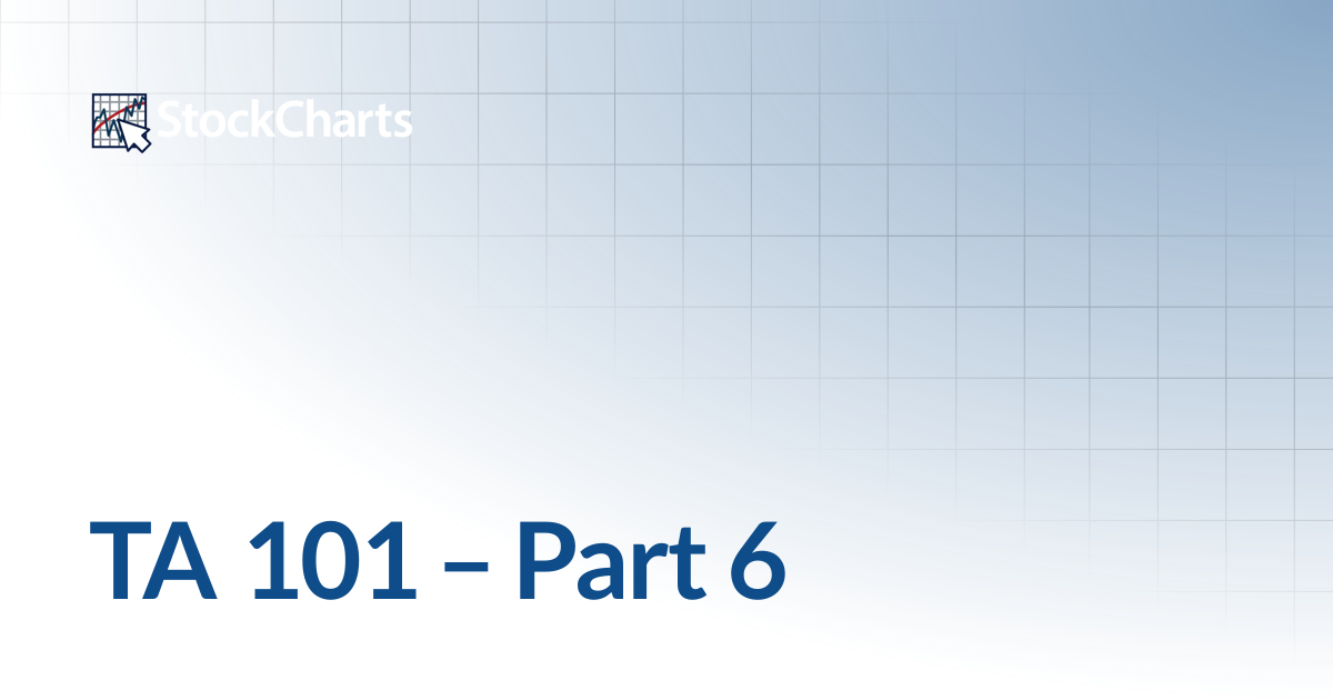 TA 101 – Part 6 | ChartSchool | StockCharts.com
