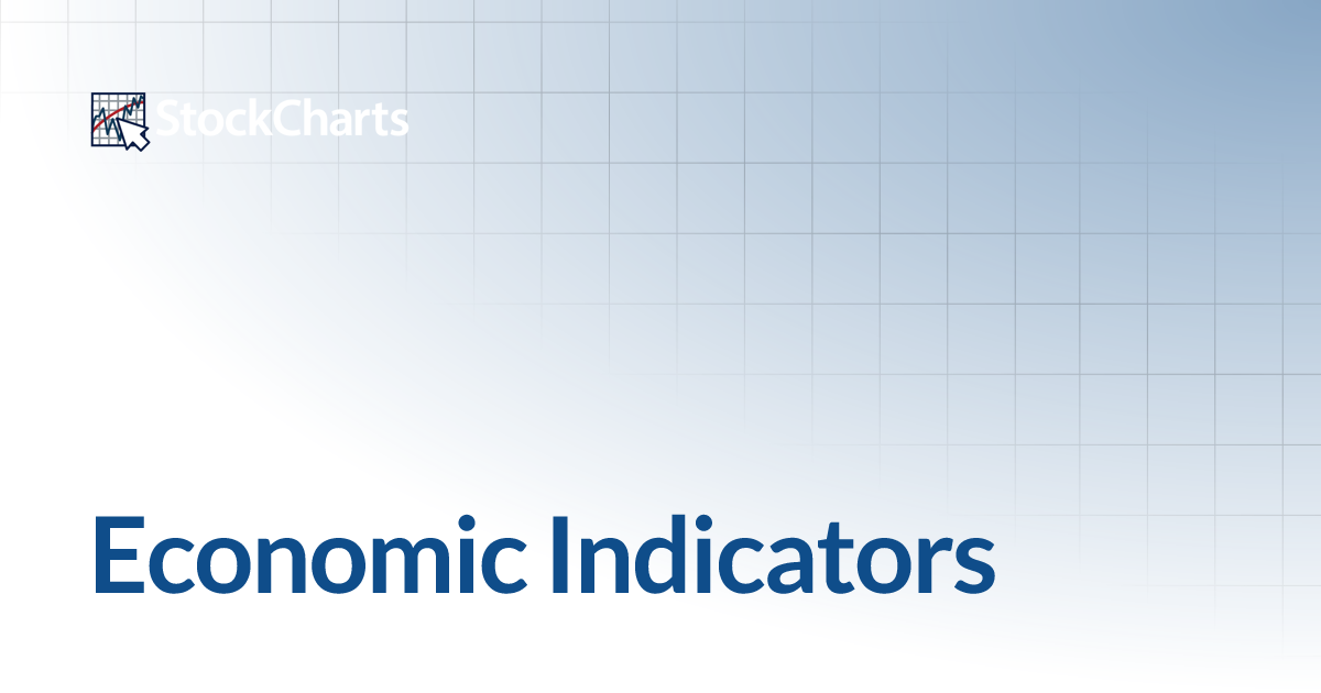 Economic Indicators | ChartSchool | StockCharts.com
