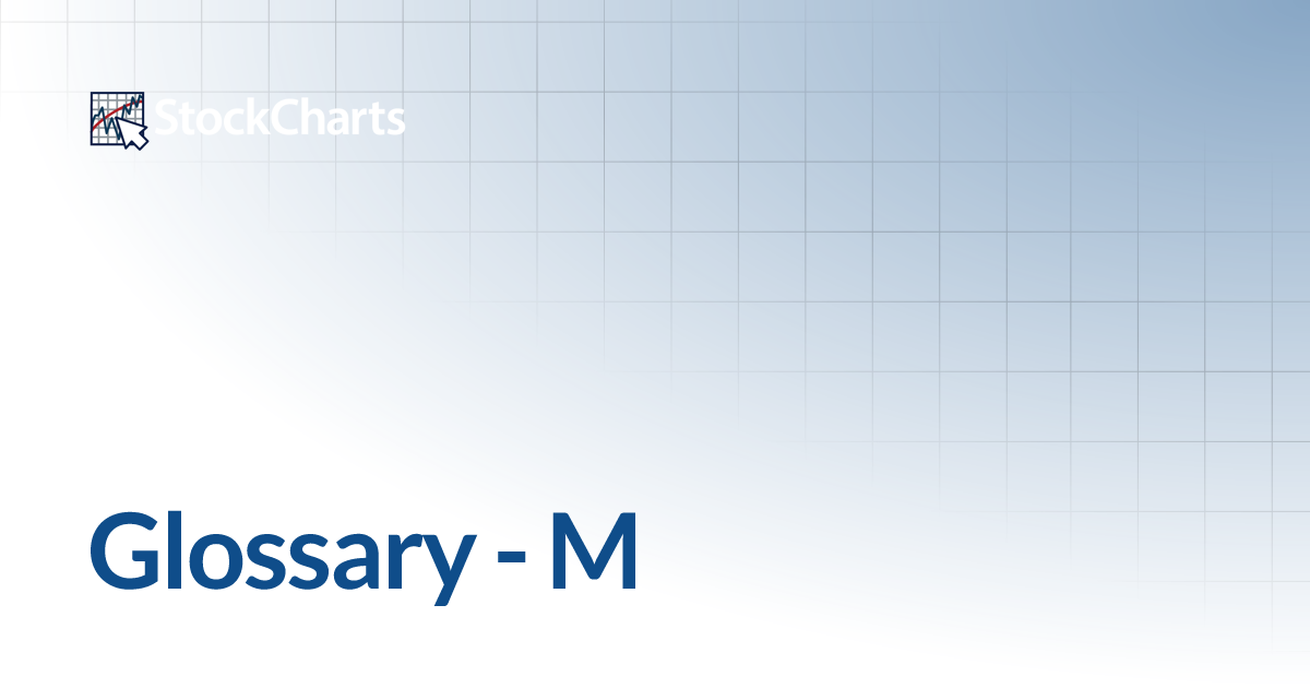 Glossary - M | ChartSchool | StockCharts.com