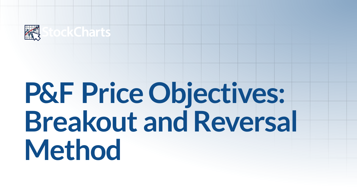 P&F Price Objectives: Breakout and Reversal Method | ChartSchool ...