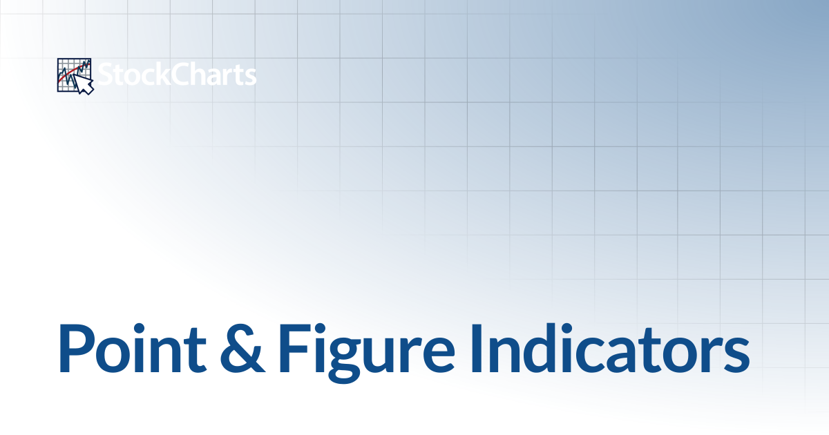 Point & Figure Indicators | ChartSchool | StockCharts.com