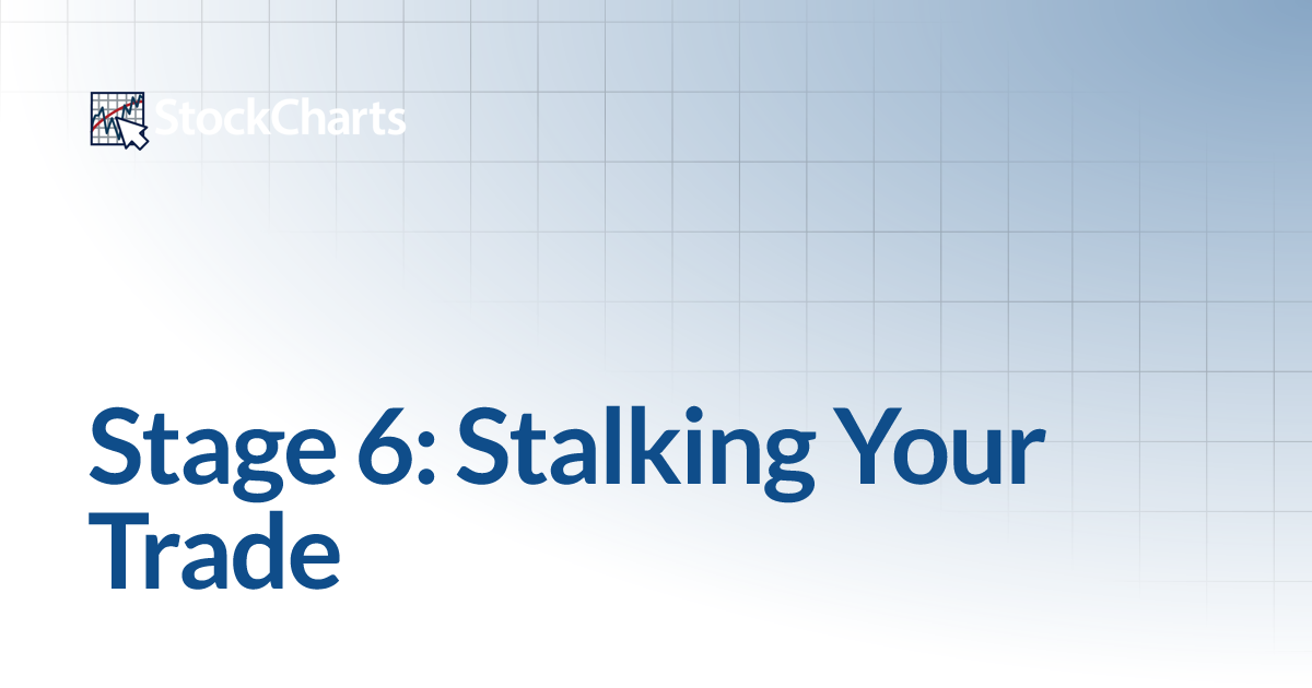 Stage 6: Stalking Your Trade | ChartSchool | StockCharts.com